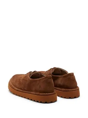 Marsèll Sancrispa Alta Suede Oxford Shoes - Brown
