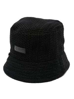Jacquemus Le Bob Belo Bucket Hat - Black
