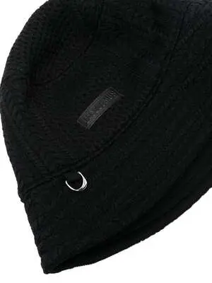 Jacquemus Le Bob Belo Bucket Hat - Black
