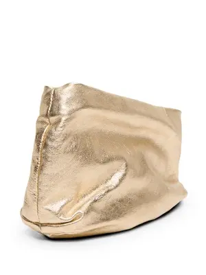 Marsèll Fantasmino Leather Clutch - Gold