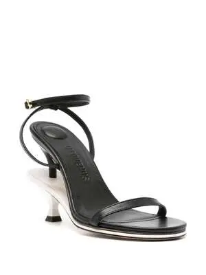 Jacquemus Les Doubles 100mm Sandals