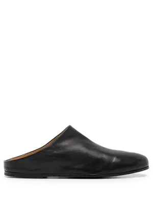 Marsèll Steccoblocco Leather Mules - Black