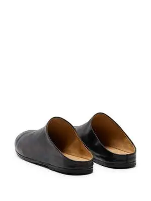 Marsèll Steccoblocco Leather Mules - Black