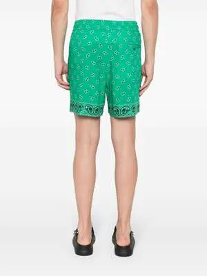 Palm Angels Paisley-print Deck Shorts