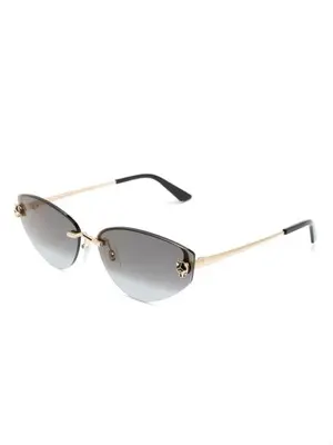 Cartier Tiger Head Geometric-frame Sunglasses