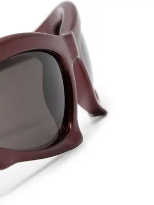 Balenciaga Rectangle-frame Sunglasses