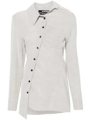 Jacquemus Asymmetrical Shirts For Women