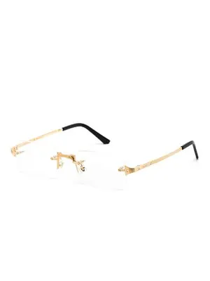 Cartier Rectangle-frame Glasses