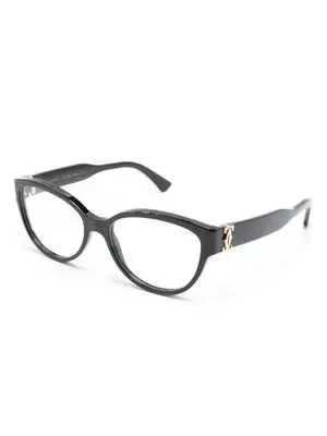 Cartier Duplo C Cat-eye Glasses