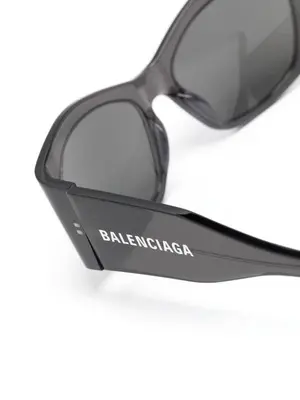 Balenciaga Rectangle-frame Sunglasses