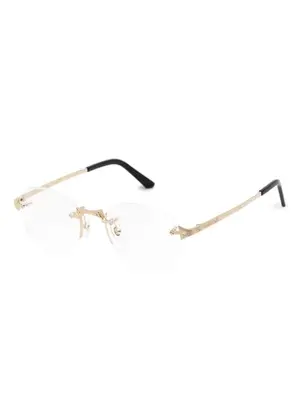 CARTIER Santos Wayfarer-frame Glasses