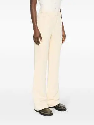 Zadig&Voltaire Pistol Mid-rise Flared Trousers - Yellow