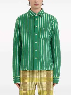 Marni Striped Long-sleeve Shirt