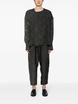 UMA WANG Patterned-jacquard Shirt