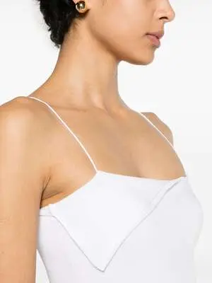 Jacquemus La Mini Robe Aro Cocktail Dress - White