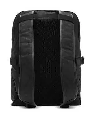 Burberry Check-print Jacquard Backpack - Black