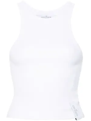 Rokh Ribbed Tank Top - White