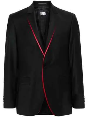 Karl Lagerfeld Glare Layered Blazer