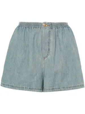 Moschino Denim Thigh-length Shorts