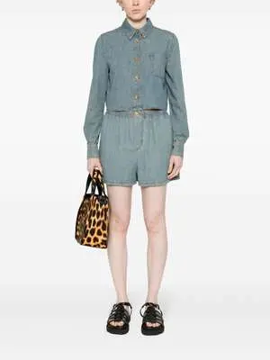 Moschino Denim Thigh-length Shorts