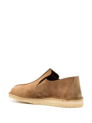 Clarks Desert Mosier Suede Loafers - Brown
