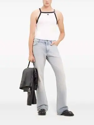 COURREGES 70's Bootcut Cotton Jeans