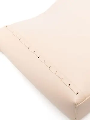 JIL SANDER Medium Leather Tote Bag - Neutrals