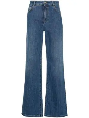 Moschino Mid Rise Jeans For Women
