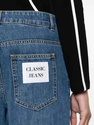 Moschino Mid-rise Straight-leg Jeans