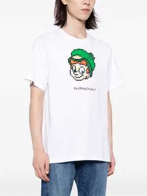 MOSTLY HEARD RARELY SEEN Feeling Lucky Cotton T-shirt