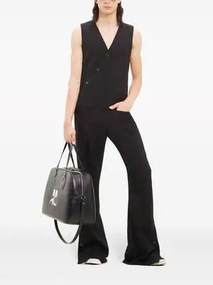 COURREGES V-neck Tailored Jumpsuit