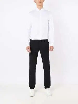 Armani Exchange Mid-rise Tapered-leg Trousers