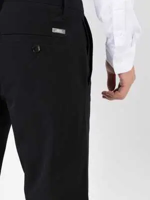 Armani Exchange Mid-rise Tapered-leg Trousers
