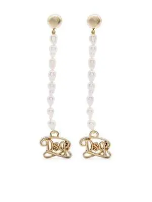 Dsquared2 Logo-plaque Dangle Earrings