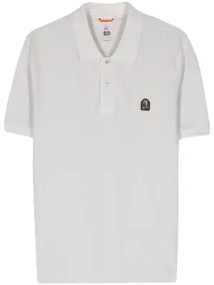 PARAJUMPERS Appliqué-logo Polo Shirt - Grey