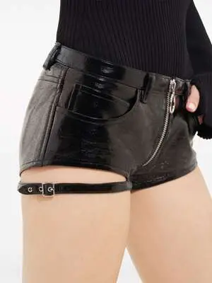 COURREGES Cut-out Mini Shorts