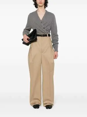 MAISON MARGIELA Four-stitch Pintuck Trousers