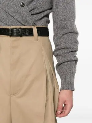 MAISON MARGIELA Four-stitch Pintuck Trousers