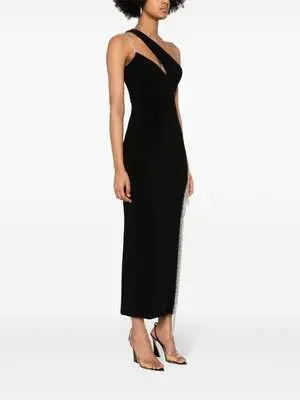 NISSA Crystal-embellished Maxi Dress