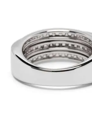 Tom Wood Orb Slim Crystal Ring