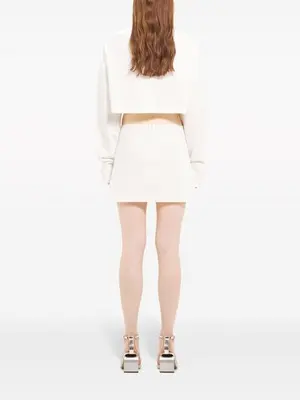 COURREGES Cocoon Cropped Sweatshirt