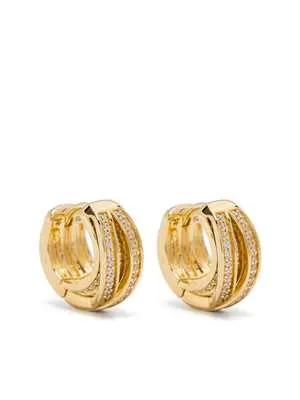 Tom Wood Orb Huggie Earrings - Gold