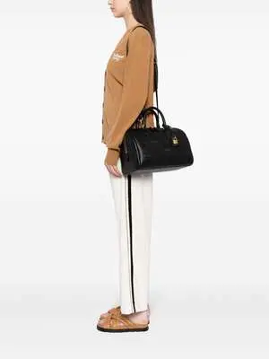 Mcm Medium Maxi Leather Tote Bag