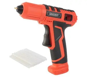 STALWART 4v Cordless Hot Glue Gun Kit - One-color