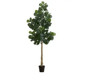 NEARLY NATURAL 9-ft Artificial Fiddle Leaf Fig Ree - One-color