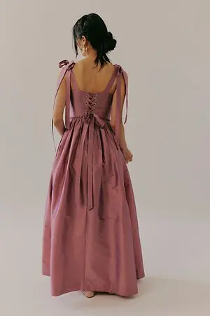 Louise New York Marie Maxi Dress In Dusty Rose - 59% Off | Editorialist