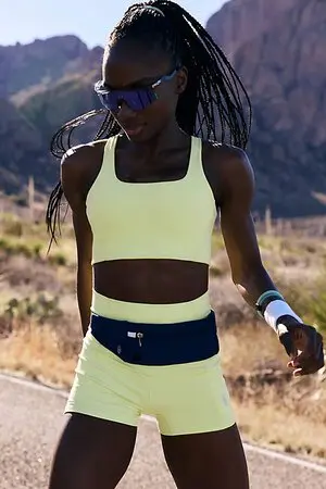 Free People Never Better Run Shorts Sour Citrus