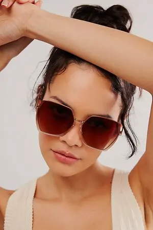 Free People Stella Square Sunnies