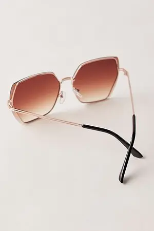 Free People Stella Square Sunnies