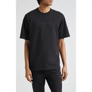Dolce & Gabbana Tonal Logo Graphic T-shirt - Nero